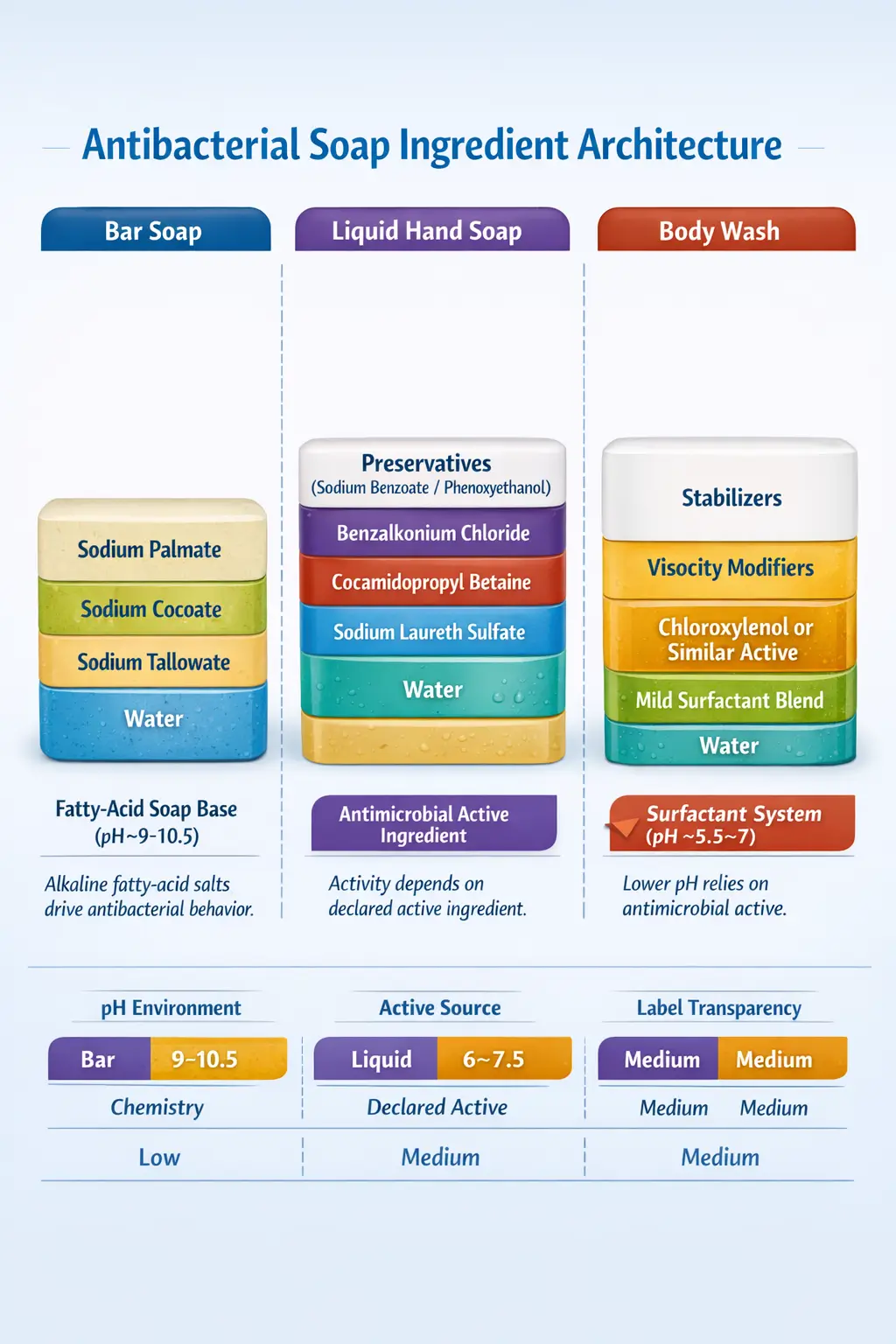 Antibacterial Soap Ingredients: Active Antimicrobial Agents ...